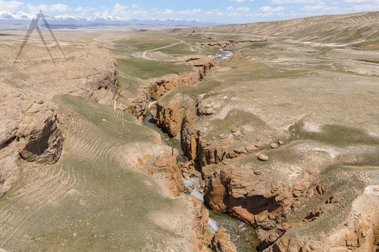 Kel Suu alpine mountain lake in Kyrgyzstan - Central Asia Guide