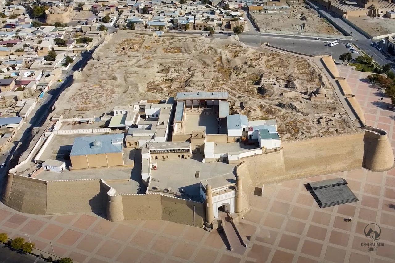 Ark of Bukhara is main sight of Bukhara - Central Asia Guide
