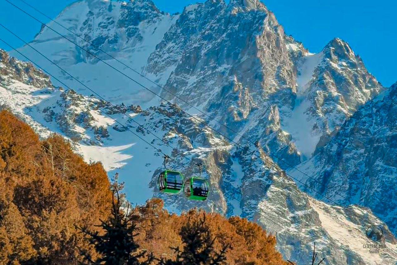 Erste Phase der Ala Archa Seilbahn eröffnet - Reiseführer für Zentralasien